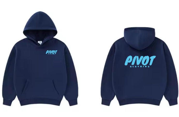 Kids Navy Hoodie – Pivot Clothing